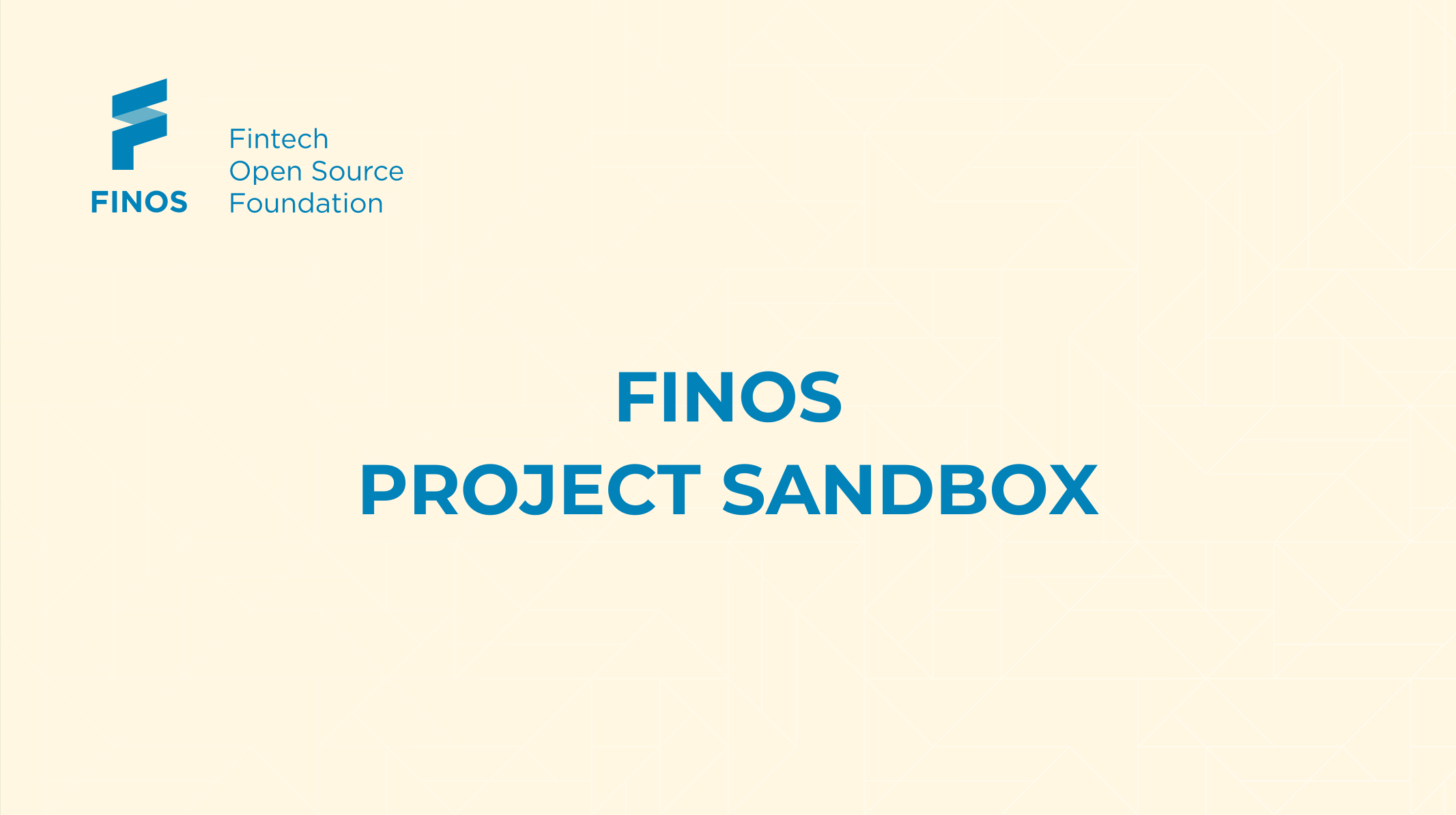 FINOS Project Sandbox